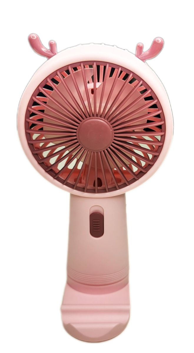 Rechargeable USB Portable Fan- Handheld (Pink) | Shop Today. Get it ...