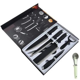 6 Piece Professional Knives Set with Scoop | Shop Today. Get it ...