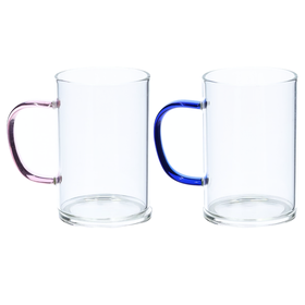 Colour Handle Glass Mug 300ml | Shop Today. Get it Tomorrow! | takealot.com