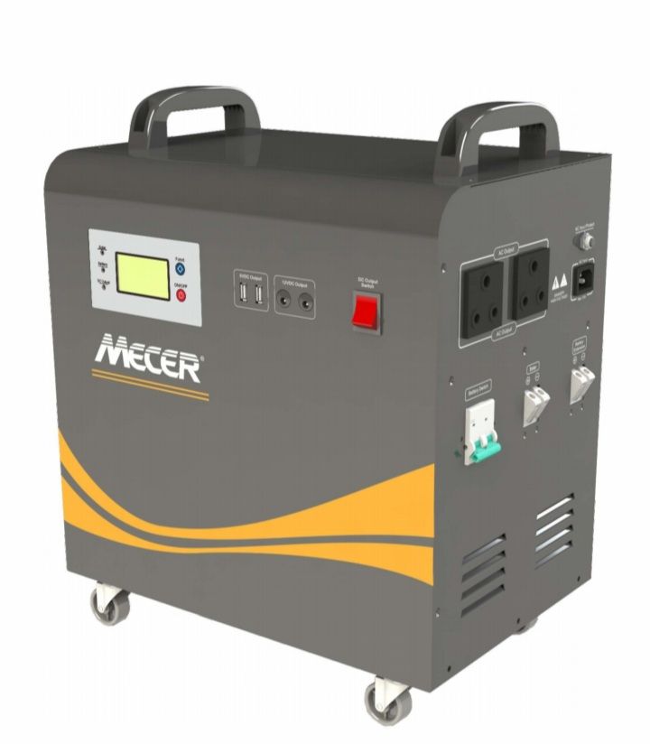 Mecer 2kW 12V Pure Sinewave Inverter With 2x 100Ah Battery Shop Today