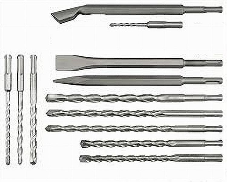 12 Piece SDS drill bit and plus chisel set | Shop Today. Get it ...