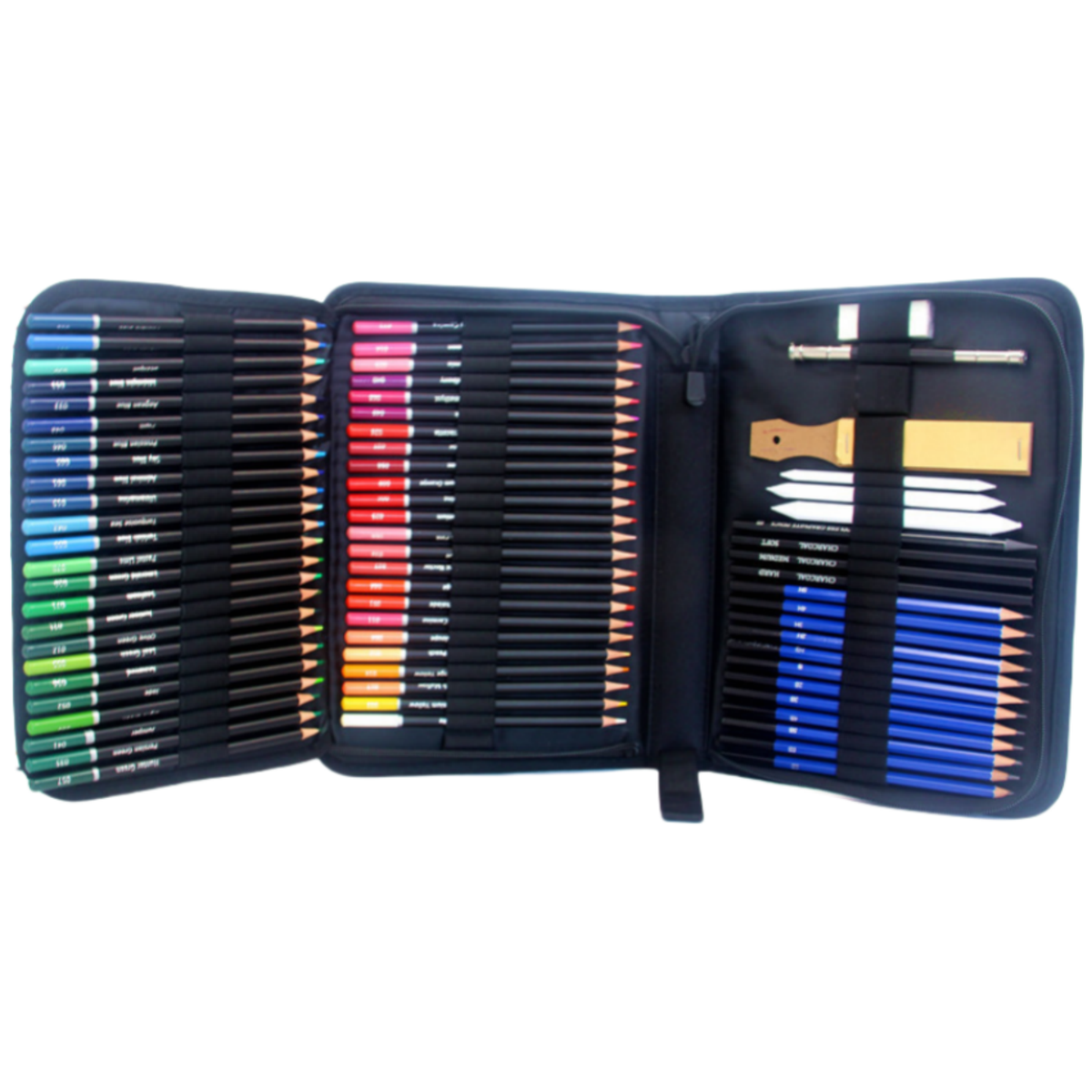 95 Piece Art Sketch Pencil Drawing Set Colored Painting Art Sketch Kit ...