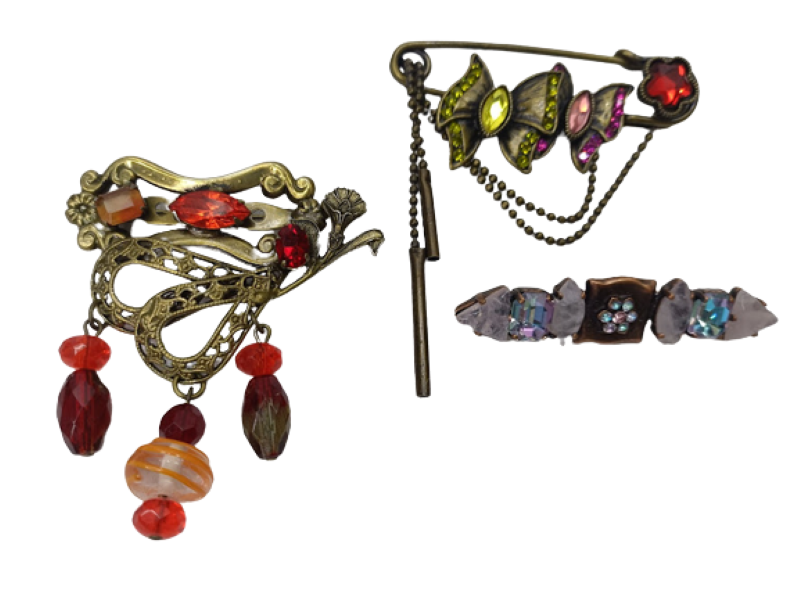 KolTov "Marcell" A Set of 3 Stunning Brooches | Shop Today. Get it Tomorrow! | takealot.com