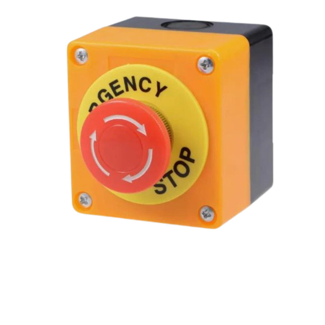 HKD Emergency Stop Push Button Switch with Mushroom Cap NO/NC, IP65 ...