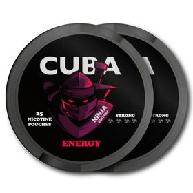 CUBA NINJA - Energy - 2 PACK (Nicotine Pouch) | Shop Today. Get it ...
