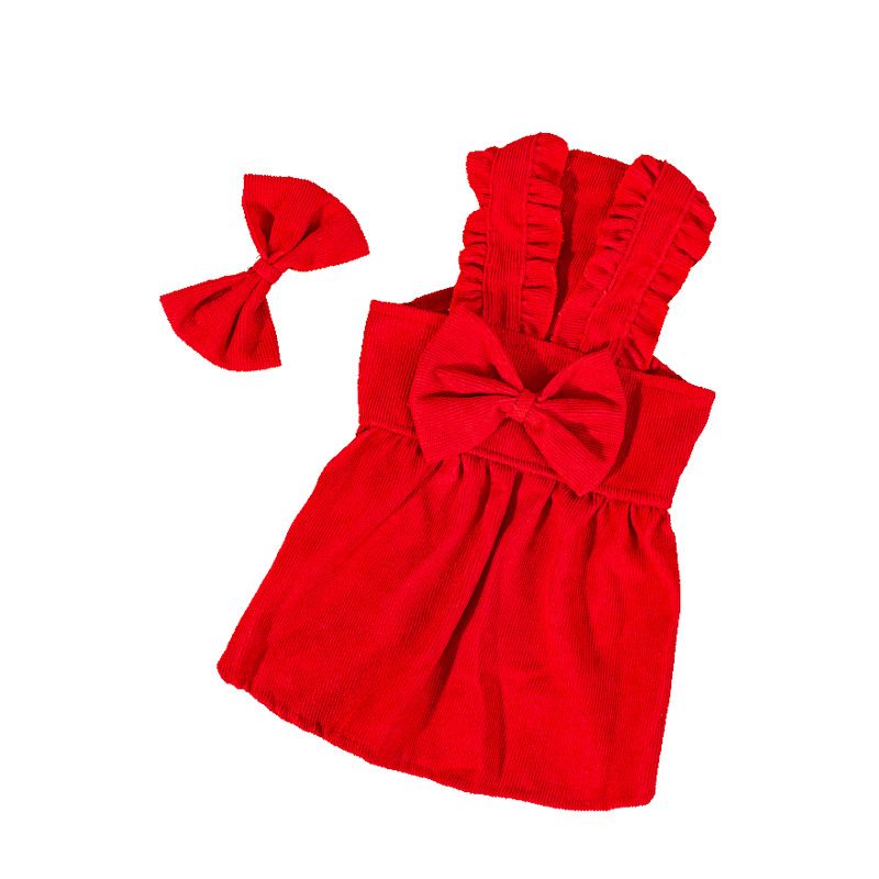 Pet Clothes Adorable Red Comfort Dress with Bow - Tie | Shop Today. Get ...