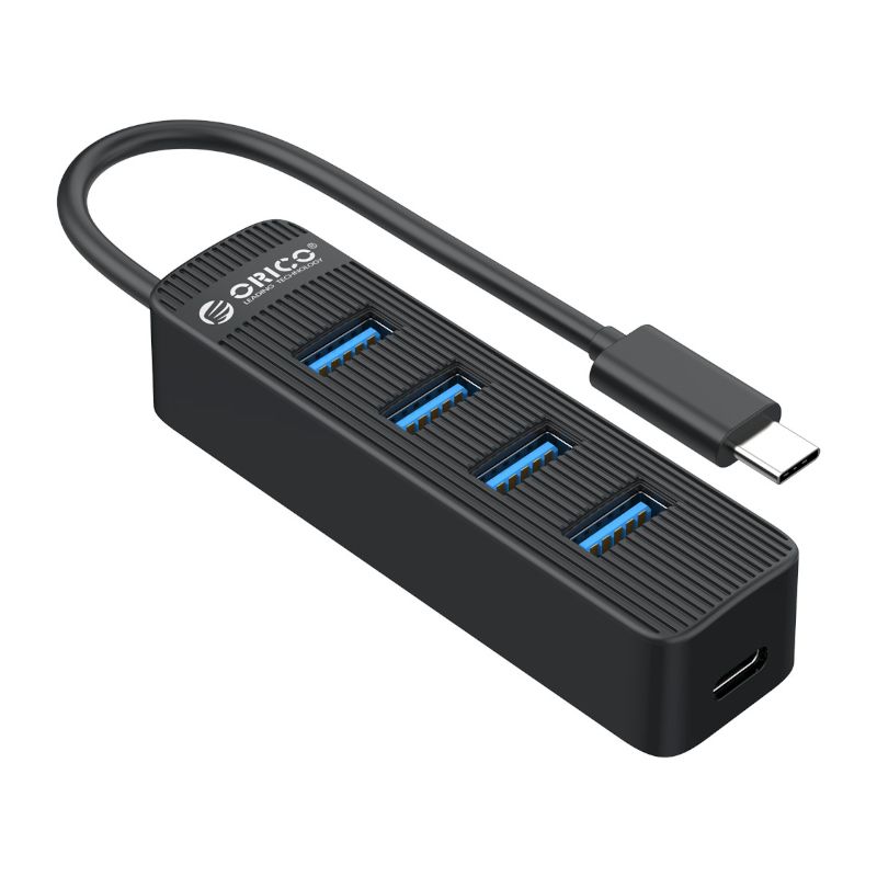Orico 4 Port USB3.0 to Type-C Hub – Black | Shop Today. Get it Tomorrow ...