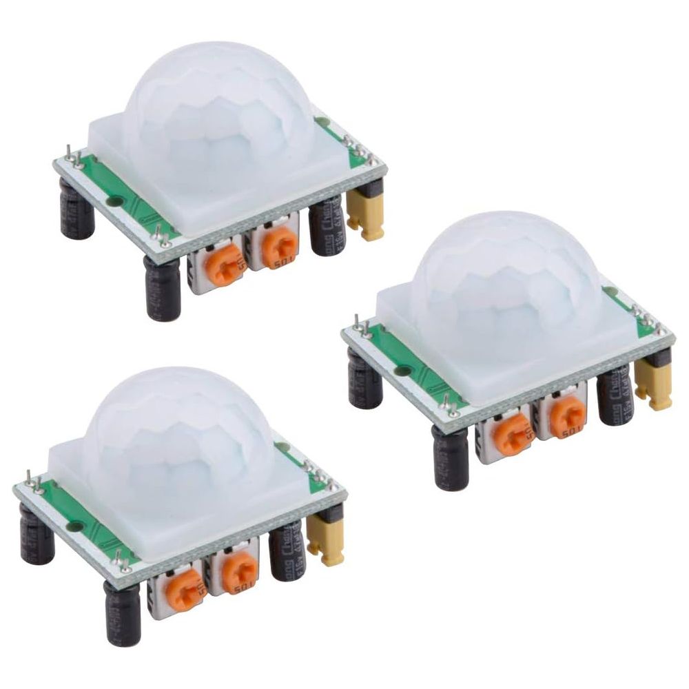 3pcs HC-SR501 PIR Infrared Sensor Human Body Infrared Motion Module ...