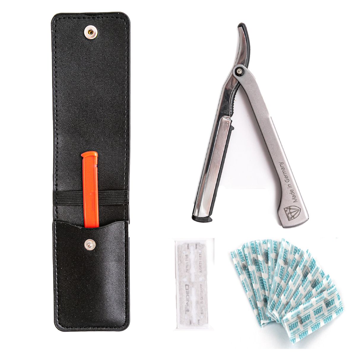 Kellermann 3 Swords Shaving Knife/Straight Razor+10 Blades | Shop Today ...