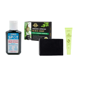 Zero Spot Lotion - 60 ml, Organic African Black Soap and Ushas Aloe Lip ...