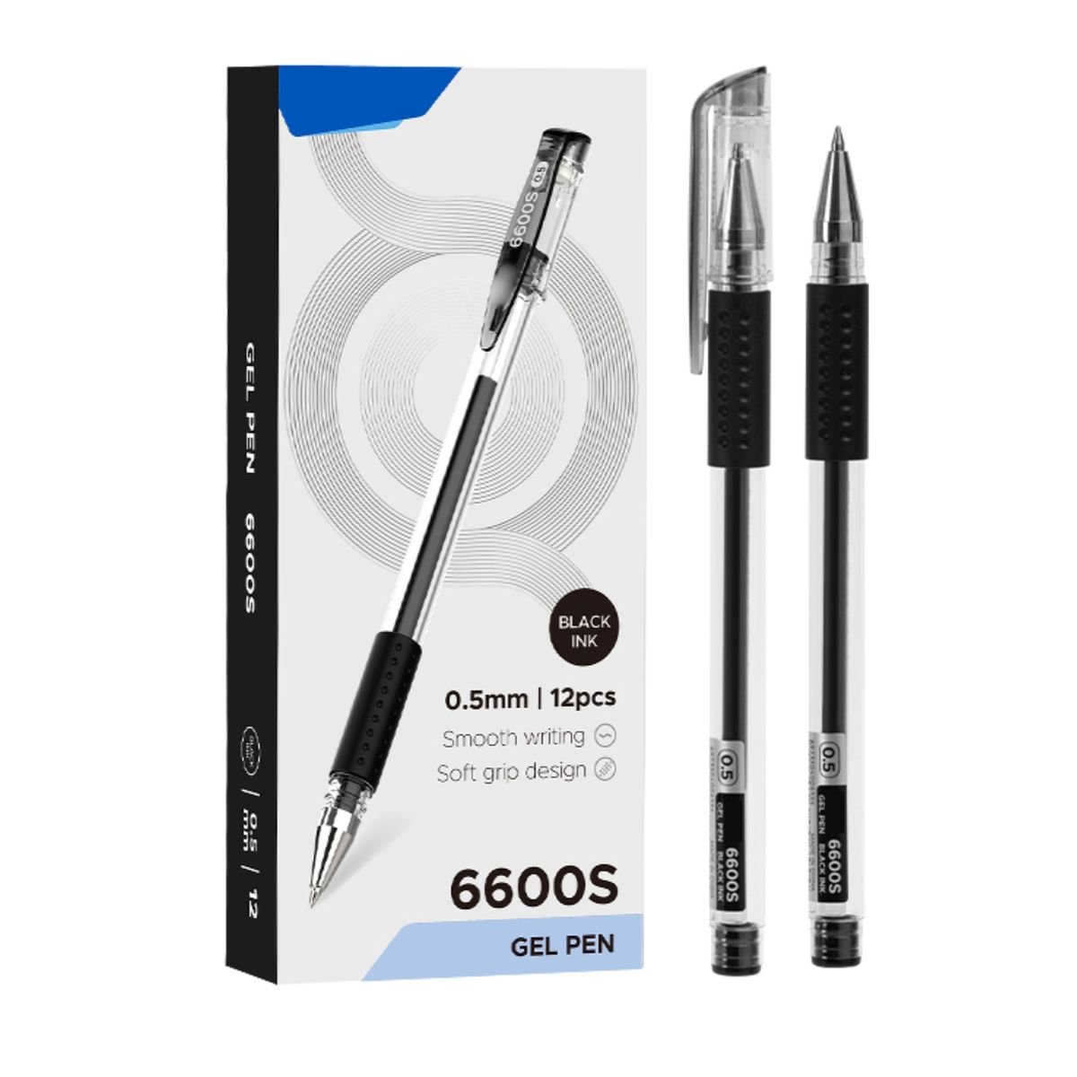 Soft Grip Gel Pen 0.5mm (12 Pack) | Shop Today. Get it Tomorrow ...