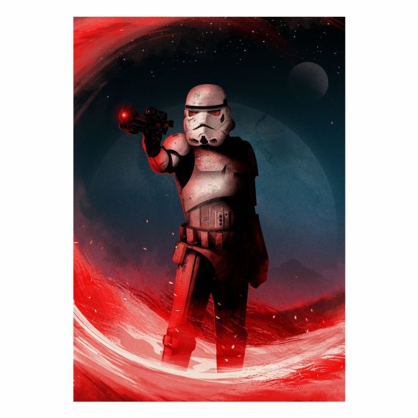 Stoom Trooper Red Blood - A1 Poster | Shop Today. Get it Tomorrow ...
