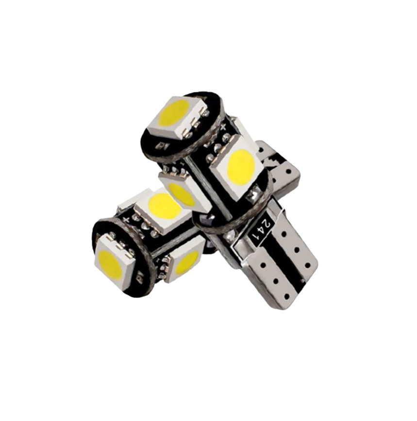 12V Car Led Light T10 - 50 - 5050 2Pcs | Shop Today. Get it Tomorrow ...