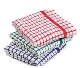 12 Pack Kitchen Dish Cloths Assorted Colours | Shop Today. Get it ...
