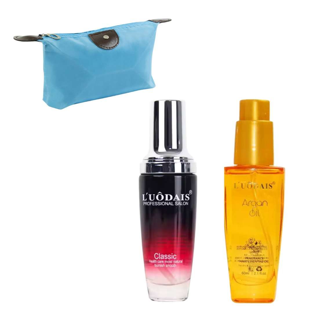 L'uodais Argan Oil & Perfumed Hair & Weave Care Serum Oil & Cosmetic ...