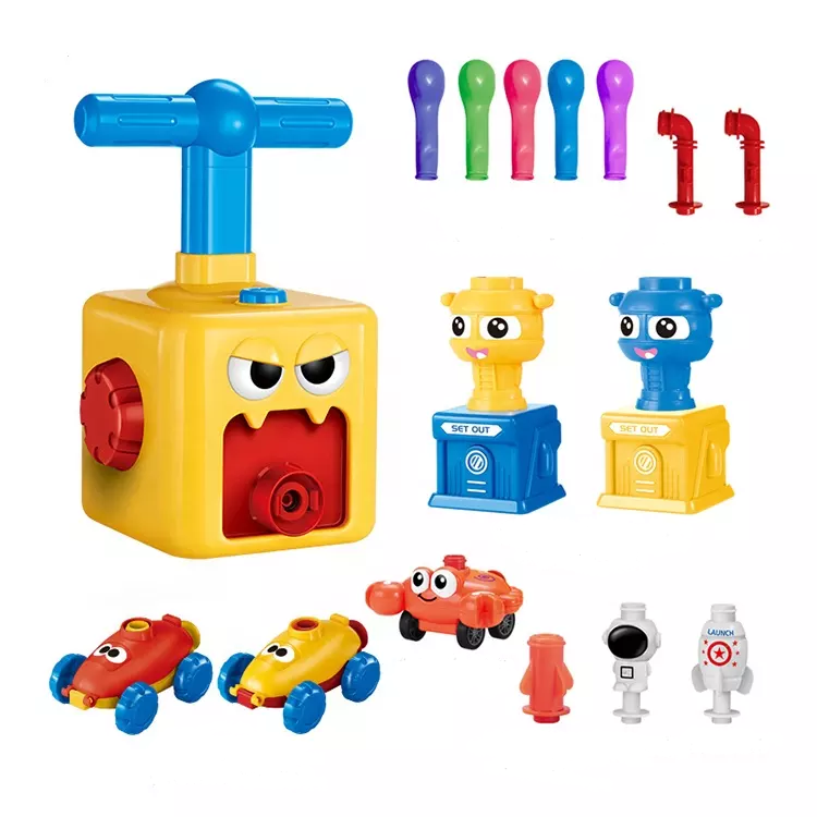 Balloon Powered Car & Rocket Educational Fun interactive Kids Toy Play ...