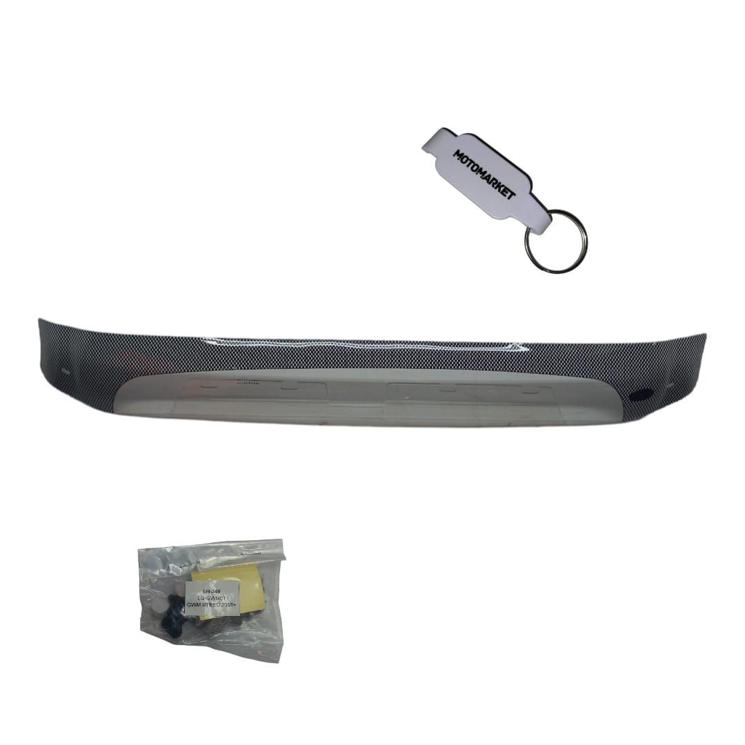GWM Steed Bonnet Guard 2008-2012 & MotoMarket Keyring | Shop Today. Get ...