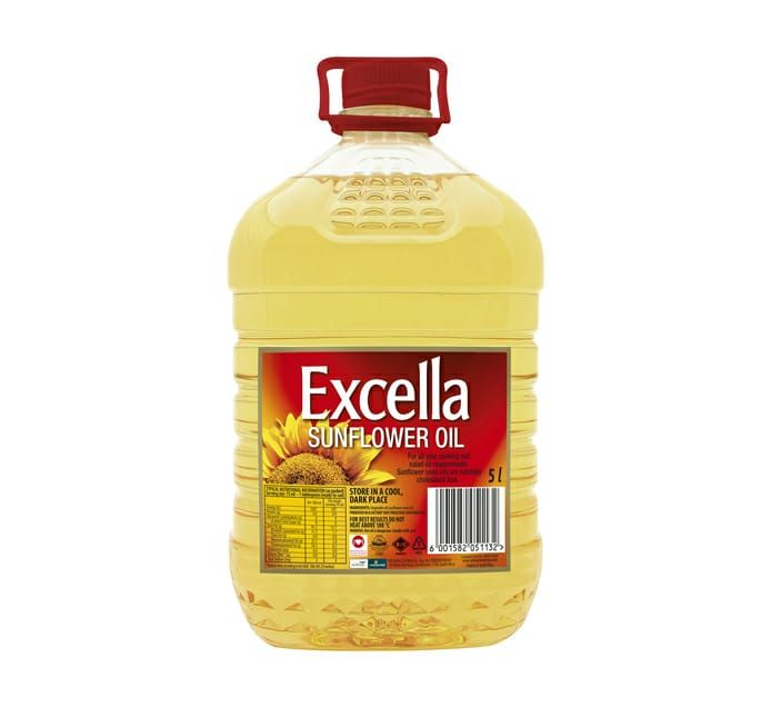 Excella Sunflower Oil - 4 x 5L | Shop Today. Get it Tomorrow ...