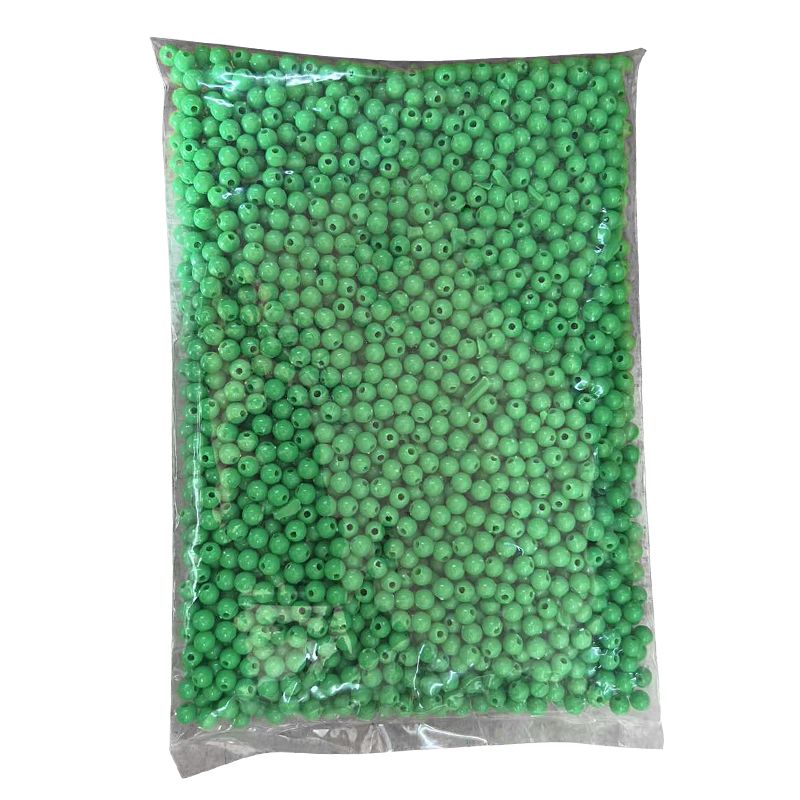 Green Small Plastic beads 250g For Making Jewelry | Shop Today. Get it ...
