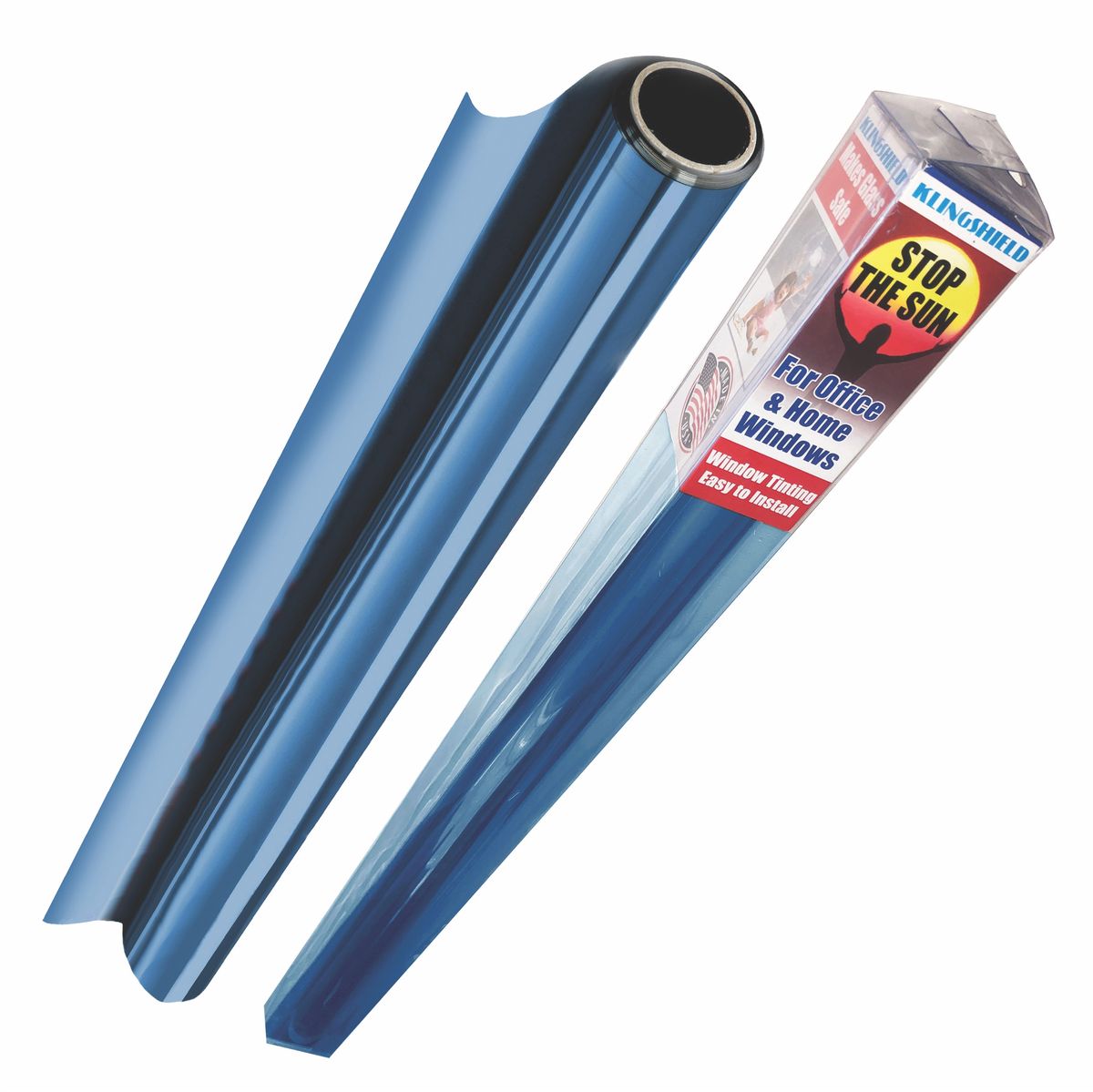 Klingshield Blue Mirror Reflective Window Film - 75cm x 200cm | Shop ...