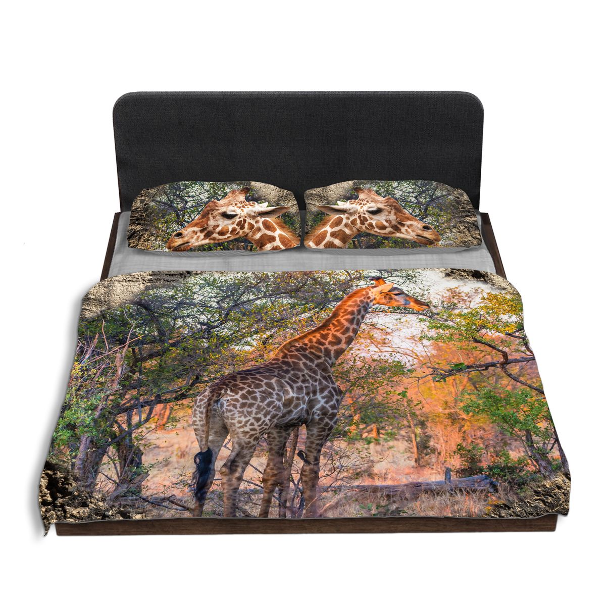 Giraffe Eating Duvet Cover Set | Shop Today. Get it Tomorrow ...