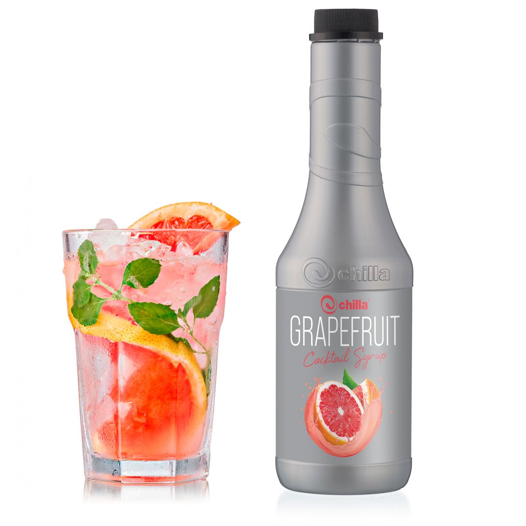 Chilla Pink Grapefruit Cocktail Syrup 1lt Coffee | Cocktail | Syrup ...