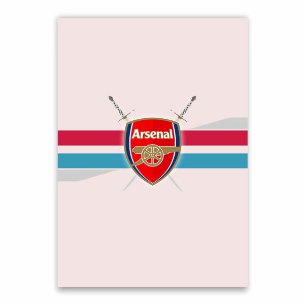 Arsenal Logo Sword Decorative Poster - A1 | Shop Today. Get it Tomorrow ...