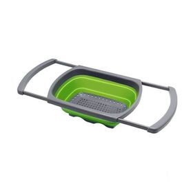 Collapsible Over-Sink Colander With Extendable Handles | Shop Today ...