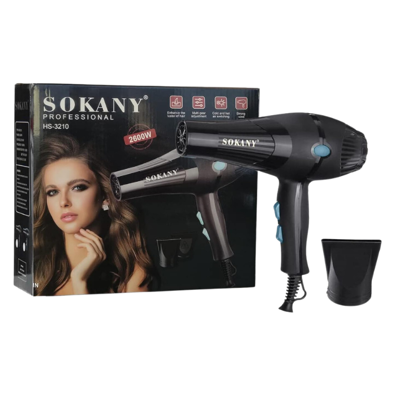 Multi Gear Adjustment Hair Dryer Sokany HS-3210 | Shop Today. Get it ...