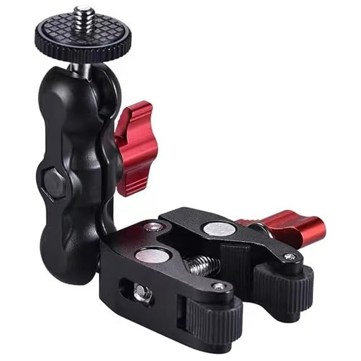 Camera Clamp Universal Magic Arm Double Ball Head Clamp Mounting ...