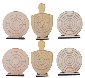 Nerf Gun Target Practice-Wooden Target-6 Pack | Shop Today. Get it ...
