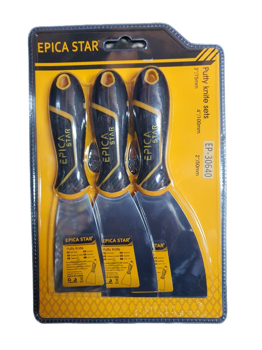 Epica Star Putty Knife Set - 3 Piece | Shop Today. Get it Tomorrow ...