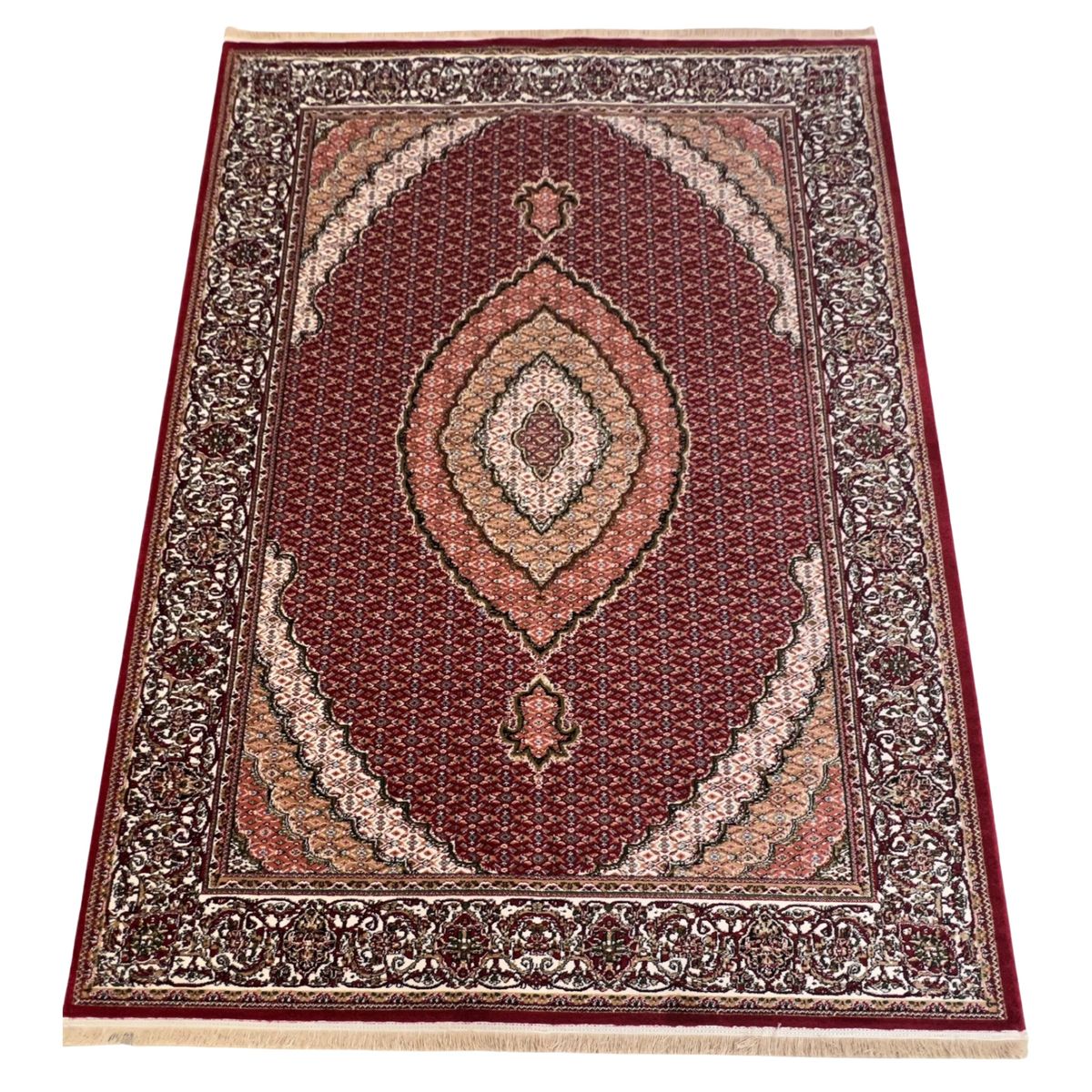 Rugs & Decor / Red Floral Persian Tabreez Rug - 300 x 200 cm | Shop ...