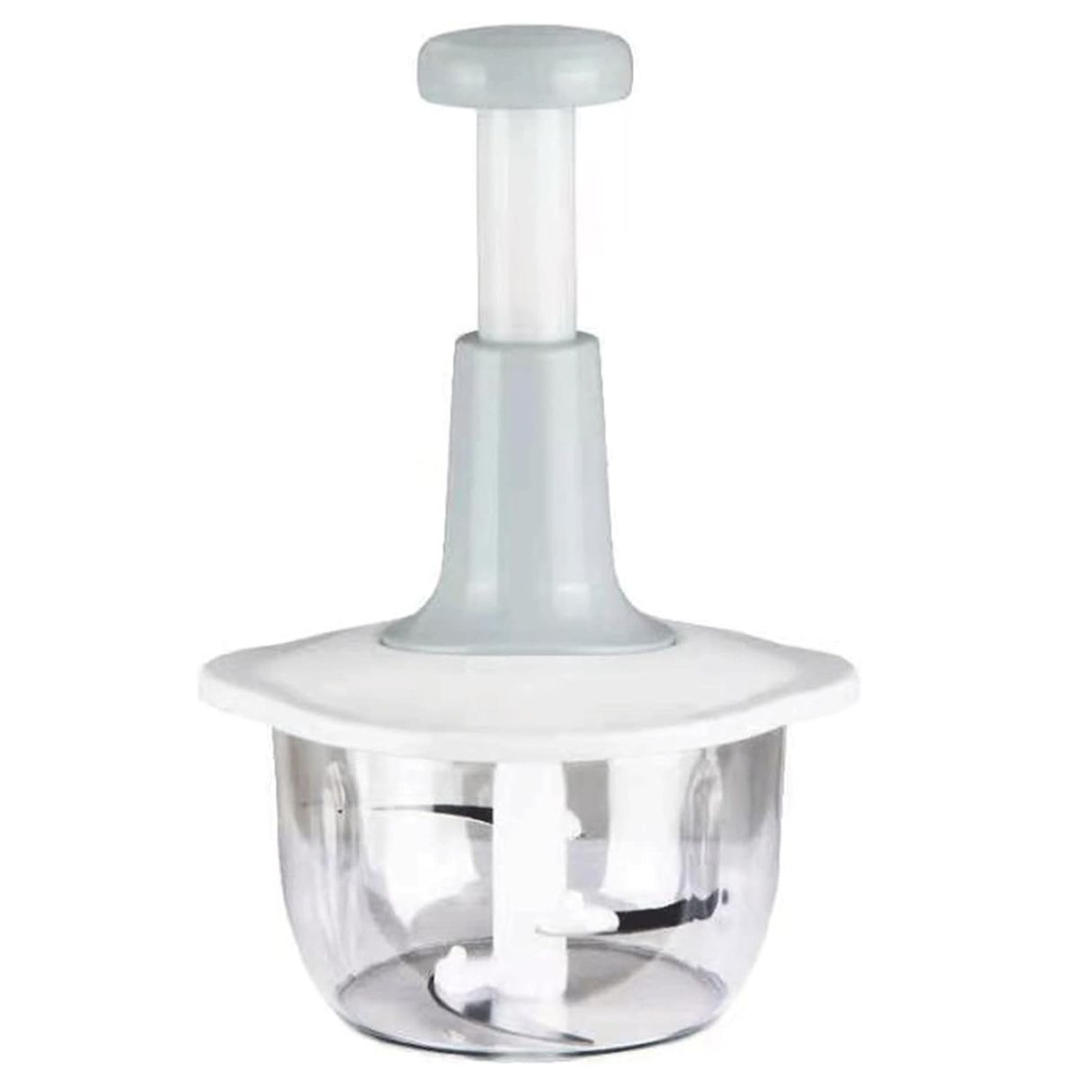 Press Chopper 2L Manual Food Chopper Hand Chopper for Vegetables Fruit ...