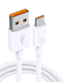 GNH USB Super Fast Charging Cable 7A 100W - Type C (White) | Shop Today ...