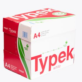 Typek A4 White Copier Paper - 1 Box - A4 (210 mm x 297 mm) | Shop Today ...