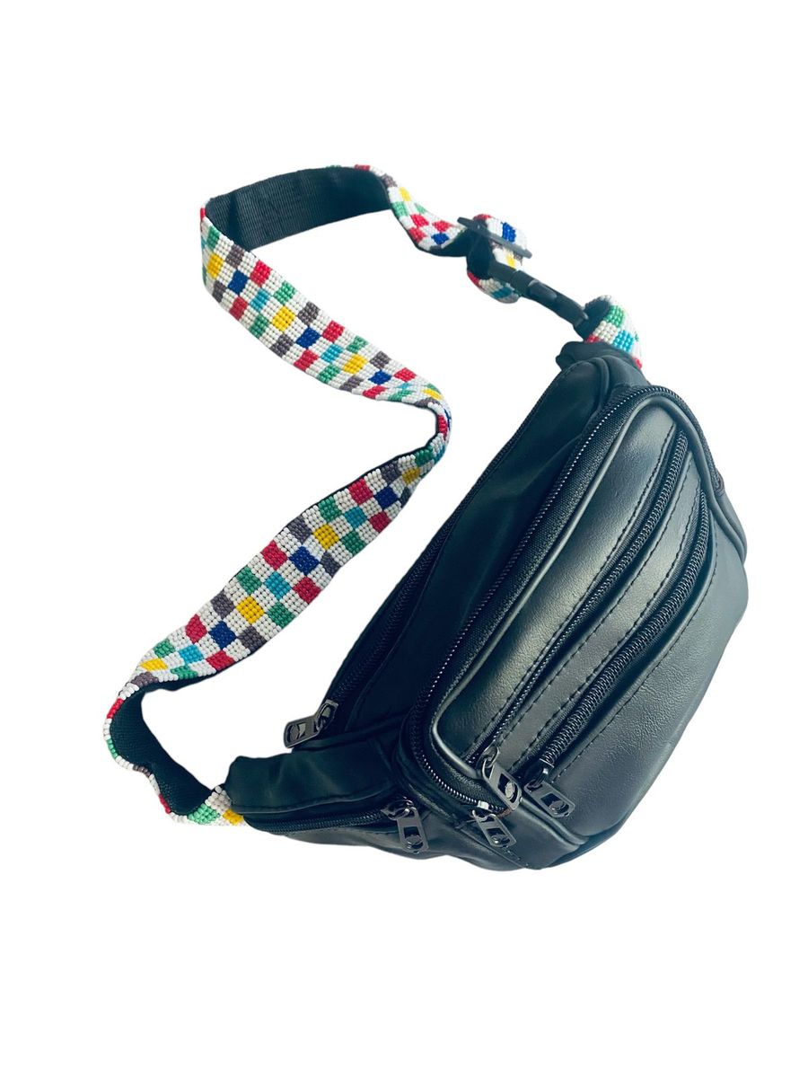 Traditional Zulu Amabhinca inspired Design Beaded Crossbody Bag | Shop ...