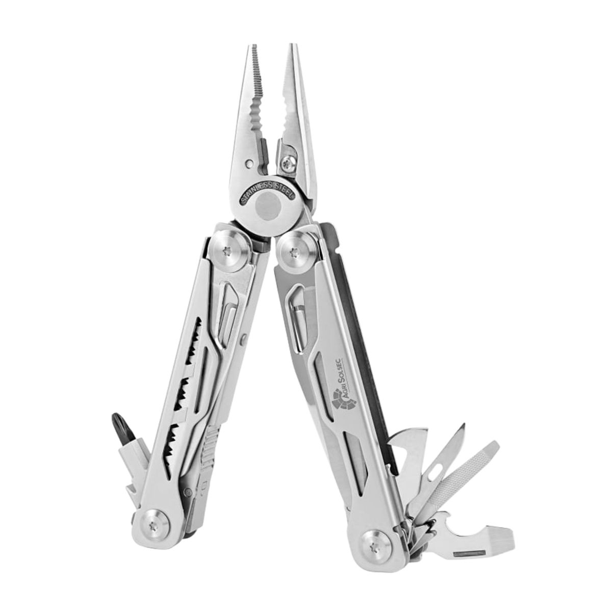 Multi-Tool MX2 | 12-in-1 Stainless Steel with Bits & Pouch | Agri ...