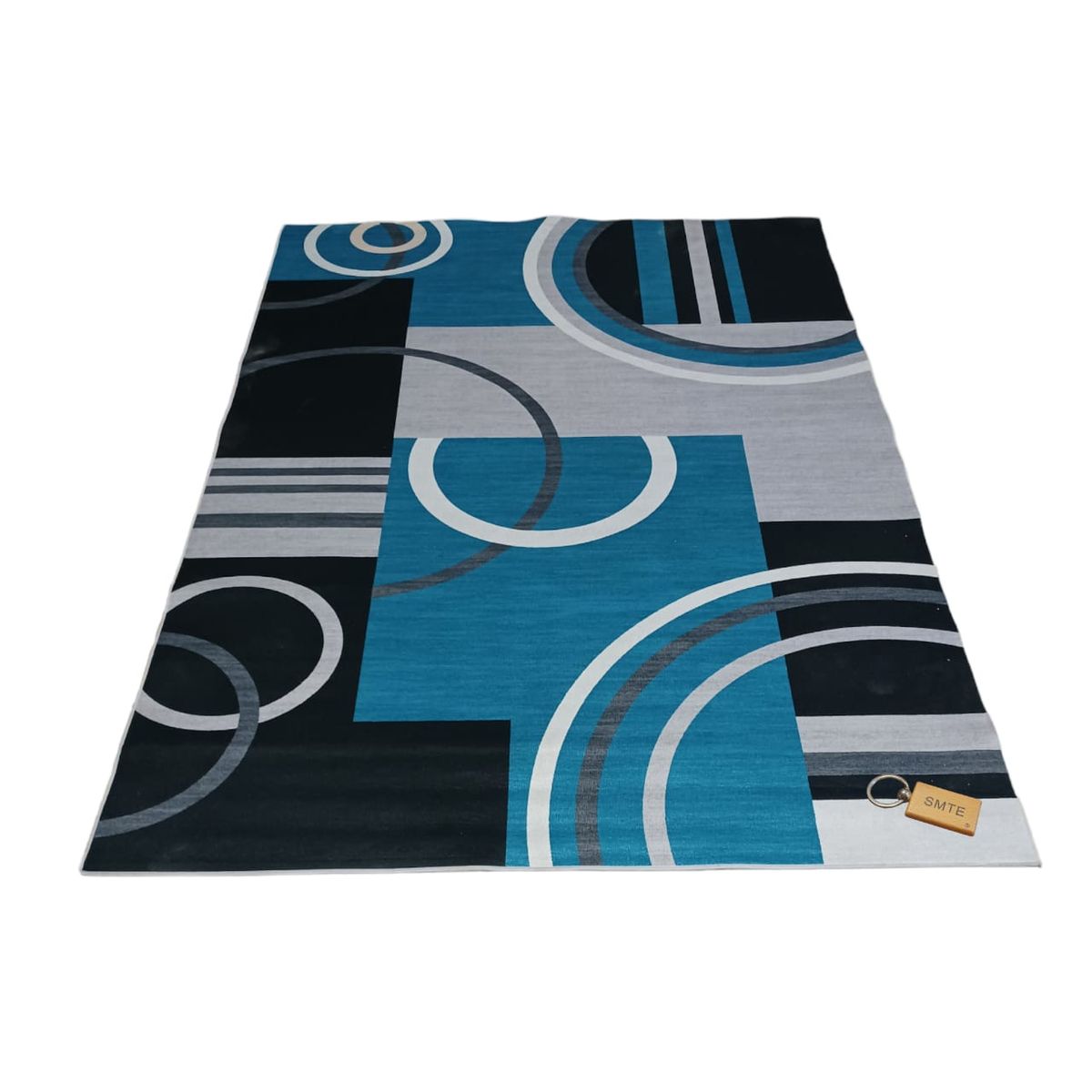 200cm by 150cm - Modern 3D Geometric Design Area Rug A66 With SMTE ...