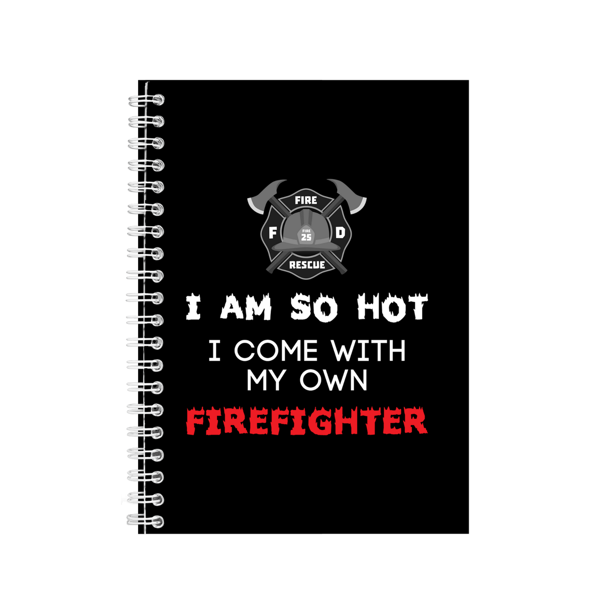 Firefighter Girlfriend Notebook - Great Gift Idea - Writing Books ...