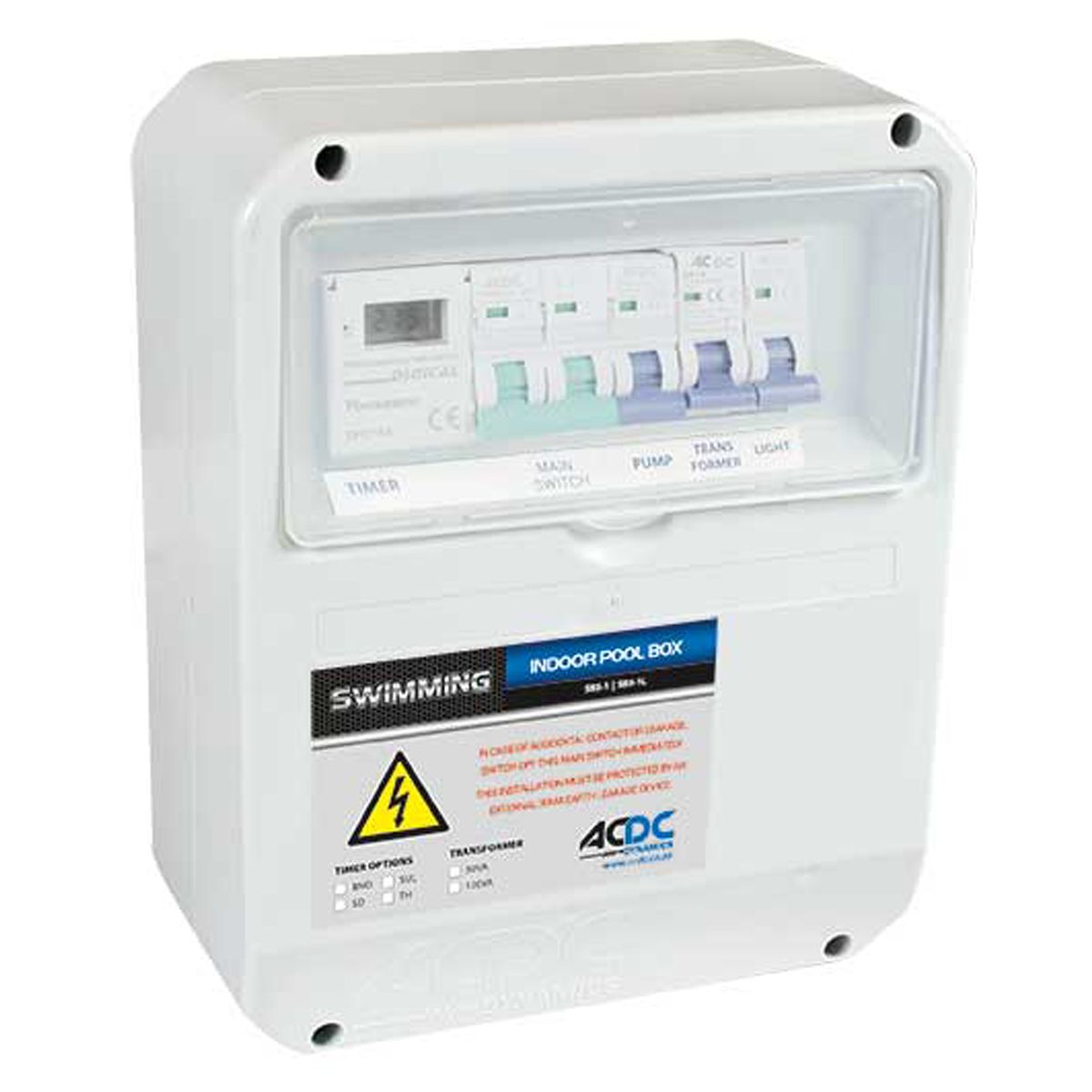 Swimming Pool Box + SQRD Timer & 120va Transformer | Shop Today. Get it ...
