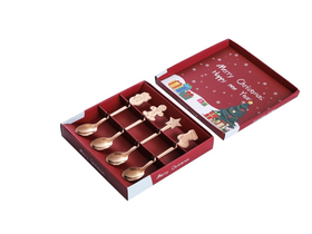 Christmas Spoons - Set of 4 - Rose Gold | Shop Today. Get it Tomorrow ...