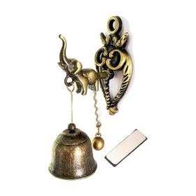 Vintage Elephant Door Bell Small Door Bell for Shops Entry Dinner ...