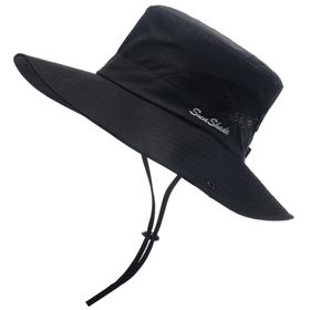 Sun Hat - Breathable Sun Shade with Adjustable Strap & Ponytail Hole ...