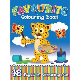 Favourite Colouring Book 48 Pages x 4 | Shop Today. Get it Tomorrow ...
