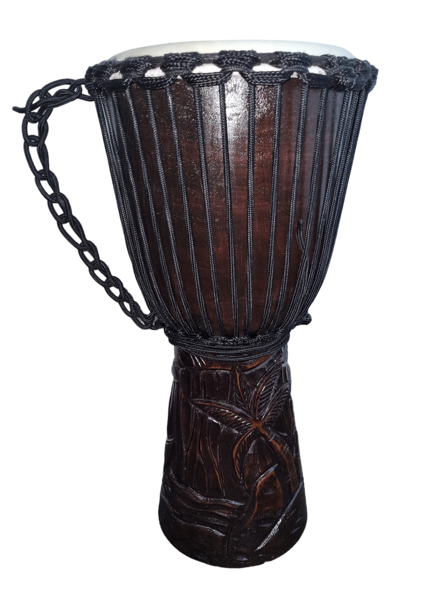 Djembe Drum Dark Palm Tree 24cm x 50cm | Shop Today. Get it Tomorrow ...