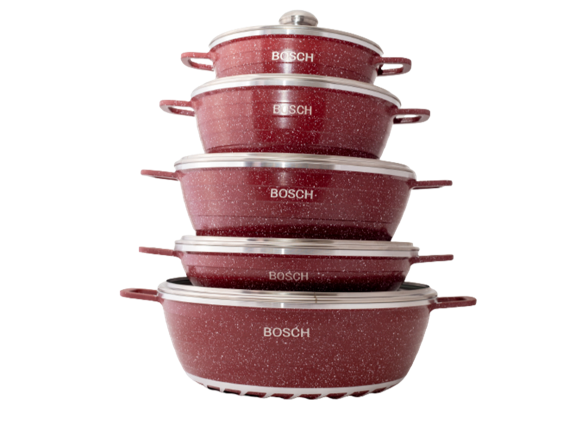 10 Piece Bosch Non-Stick Pot set | Shop Today. Get it Tomorrow ...