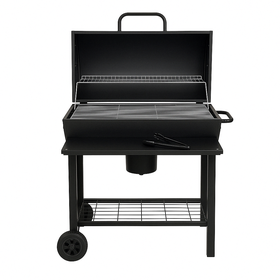 Heavy Duty Coal Grill Smoker Braai Stand With a Table (87x71x103CM ...