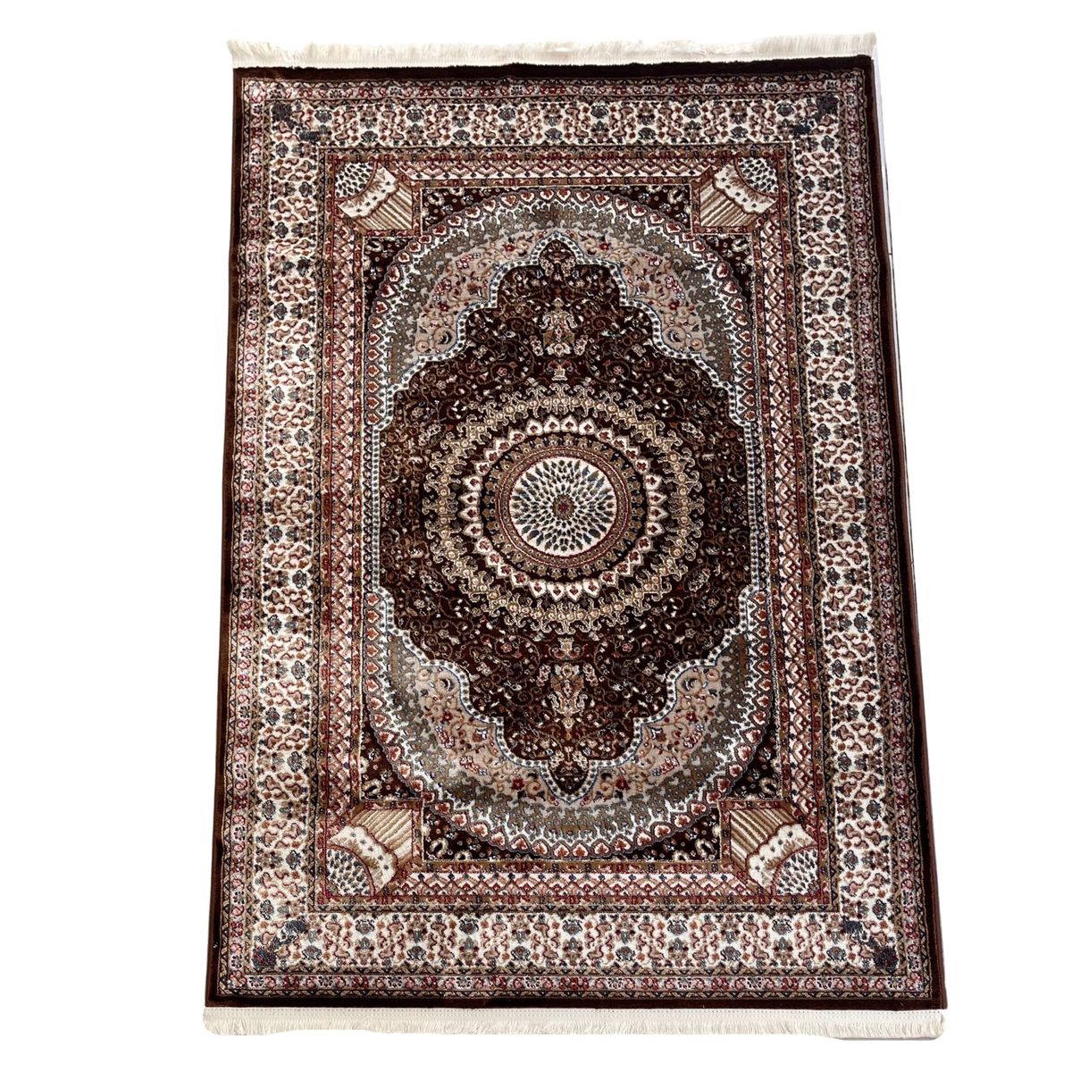 Royal Rugs Brown Beige Turkish Rug - 180 x 120 cm | Shop Today. Get it ...