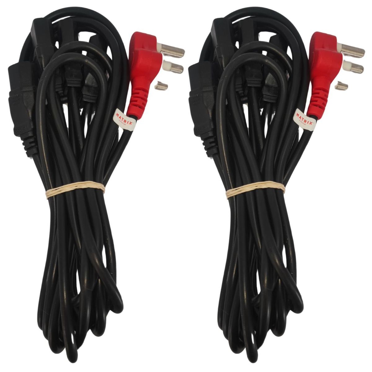 Matrix Dedicated 4-Way C13 Kettle Power Cable Splitter 4.2m - 2 Pack ...